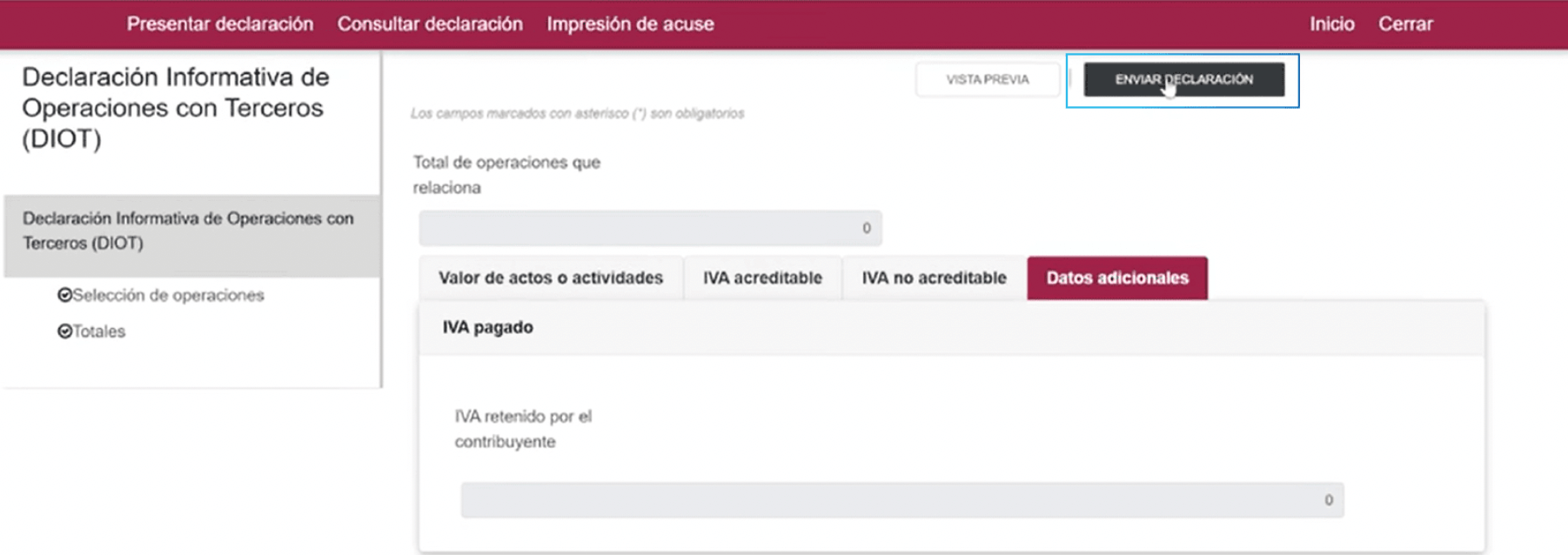 DIOT: Lo que debes saber para cumplir ante el SAT en 2025